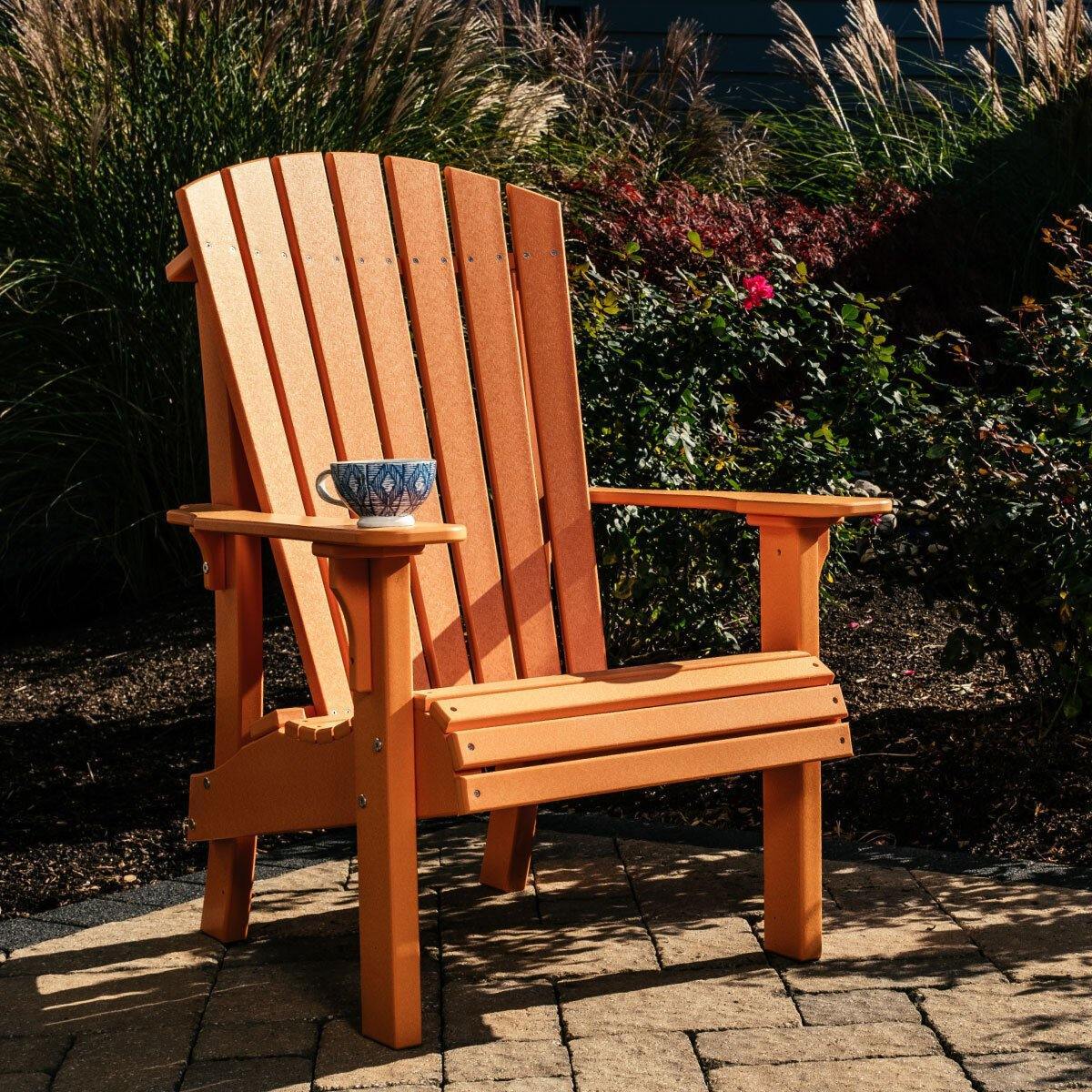 Amish Royal Poly Adirondack Chair Foothills Amish Furniture