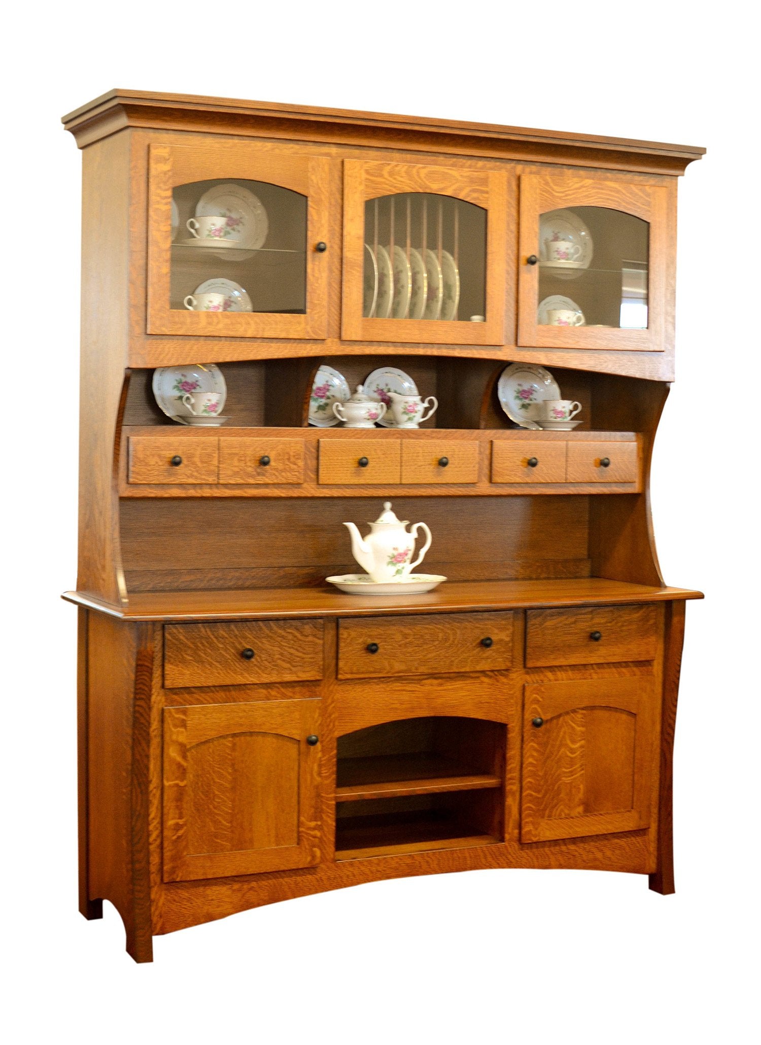 Master Amish Hutch Foothills Amish Furniture